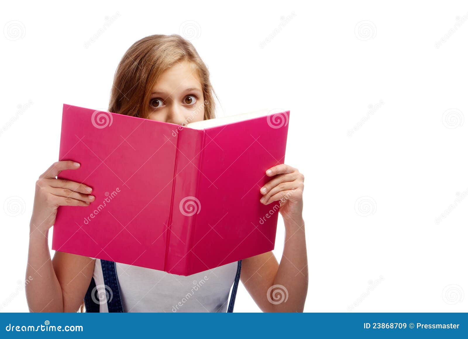 Amazed reader stock image. Image of beautiful, literature - 23868709