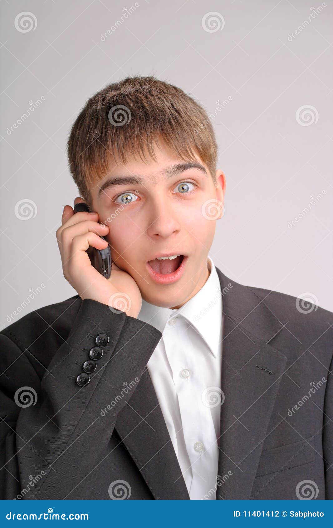 Amazed teenager stock photo. Image of intelligence, amazed - 11401412