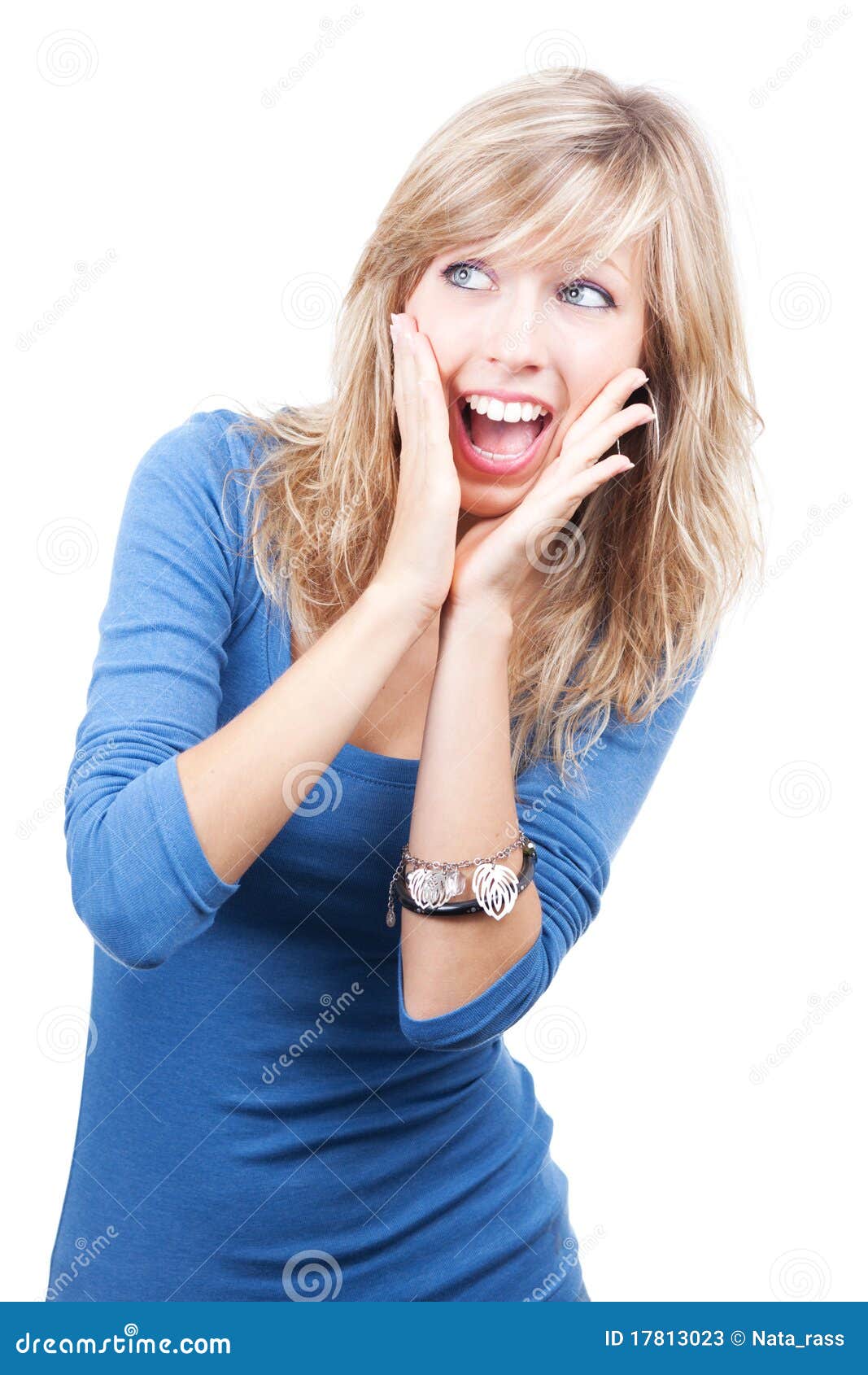 Amazing! stock image. Image of call, amazed, caucasian - 17813023