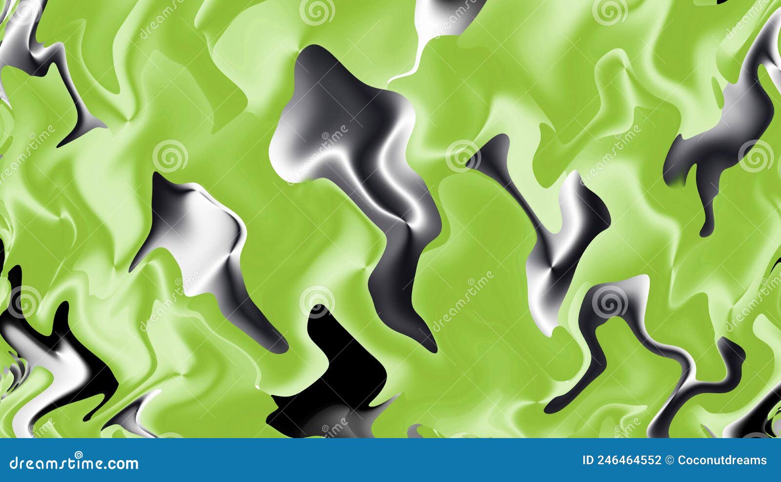 Gradient Spring Background With Green And Yellow Colors. Vector Blur ...