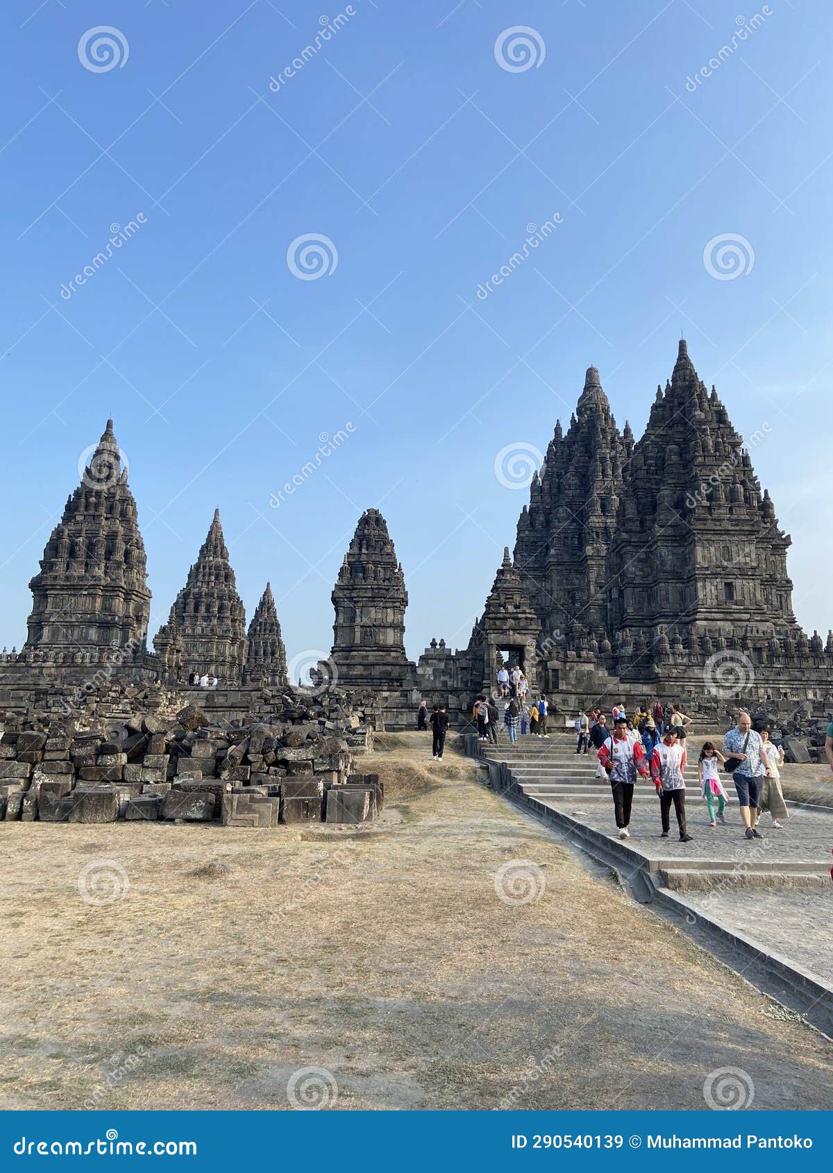 Amazing Architecture of Prambanan Temple Editorial Stock Image - Image ...