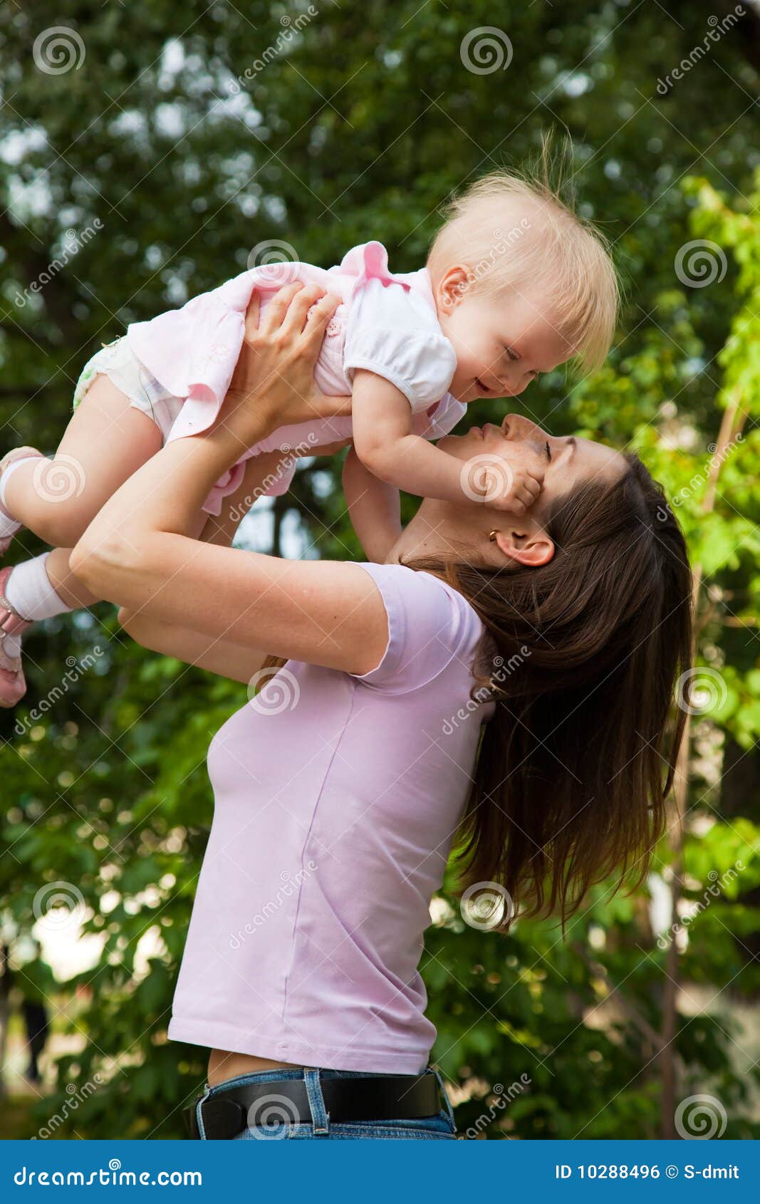 Amazing baby and mother stock photo. Image of cute, mother - 10288496