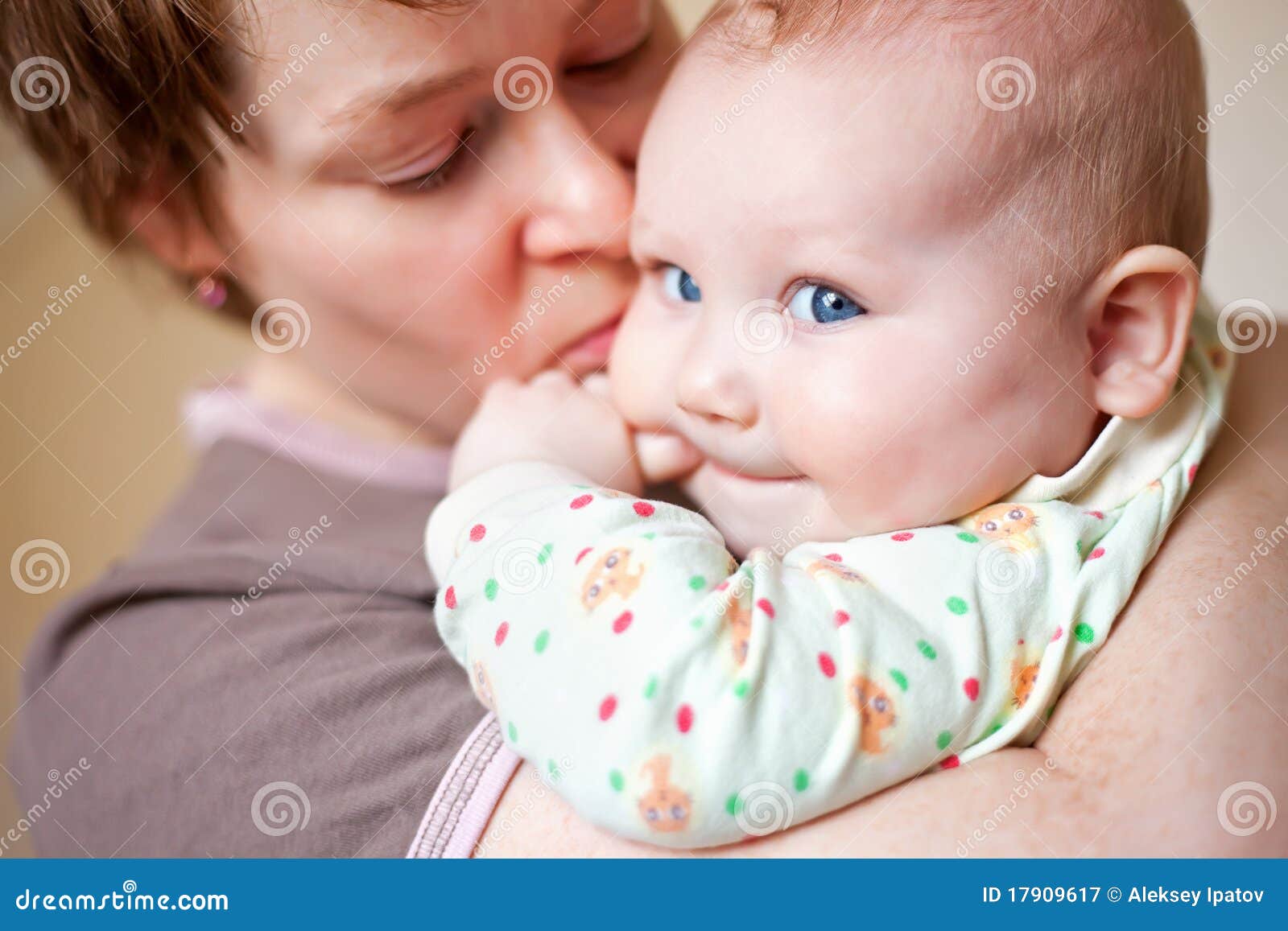 Amazing baby and mother stock image. Image of human, child - 17909617