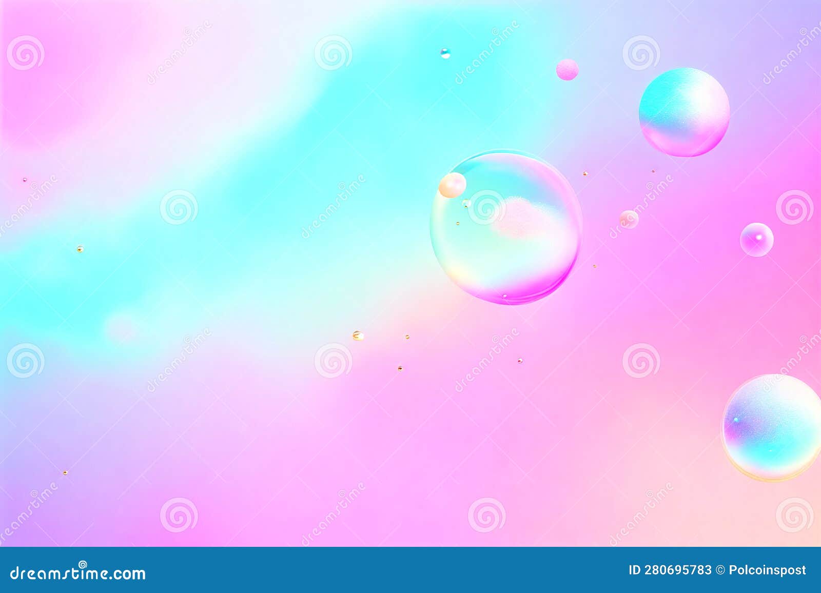 An Amazing Background with Floating Bubbles. Whimsical Bubble Delight ...