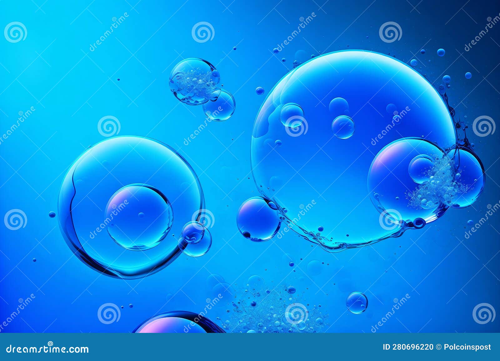 An Amazing Background with Floating Bubbles. Whimsical Bubble Delight ...
