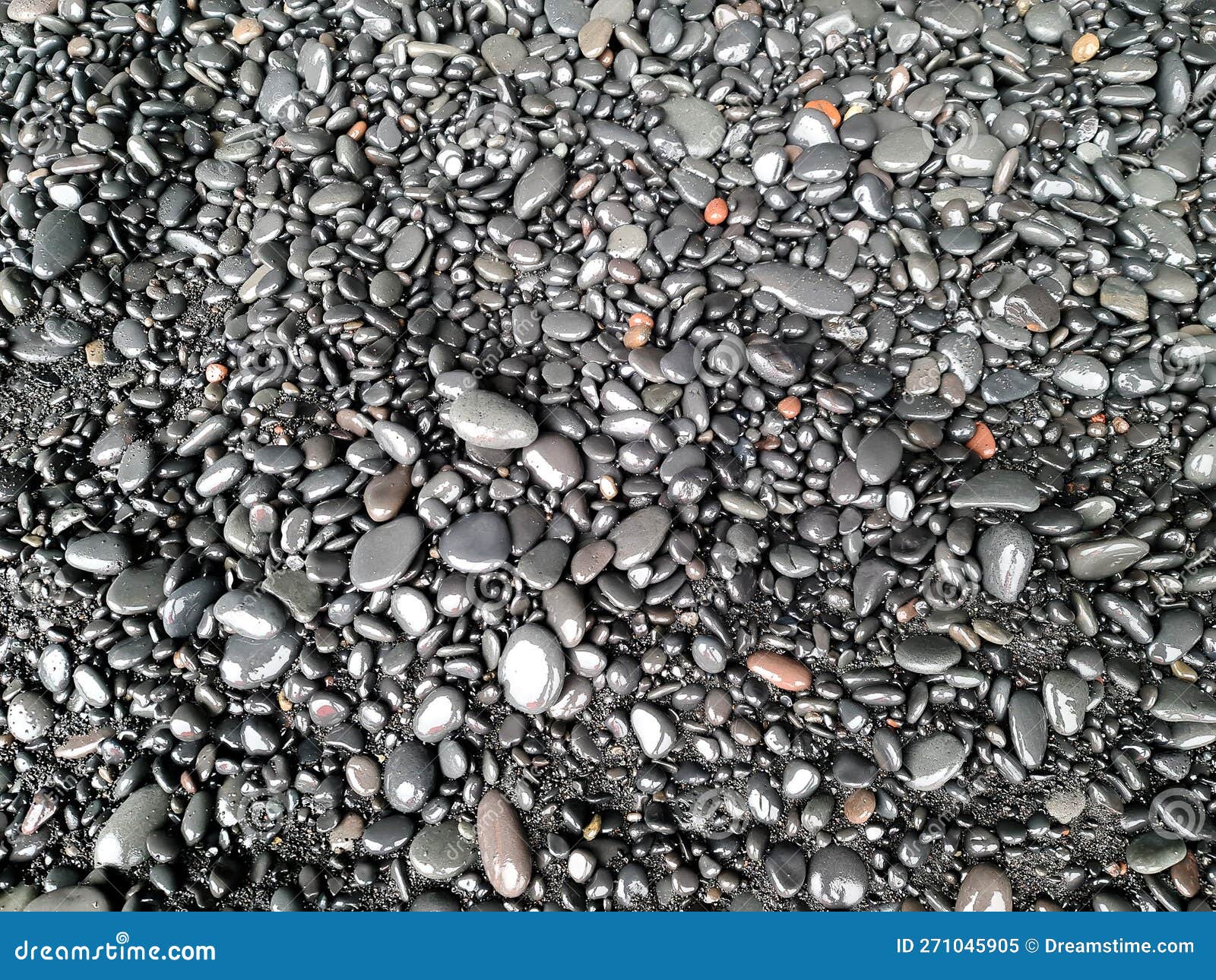 Amazing Basalt Rock Structures at Endless Black Beach of Iceland Stock ...