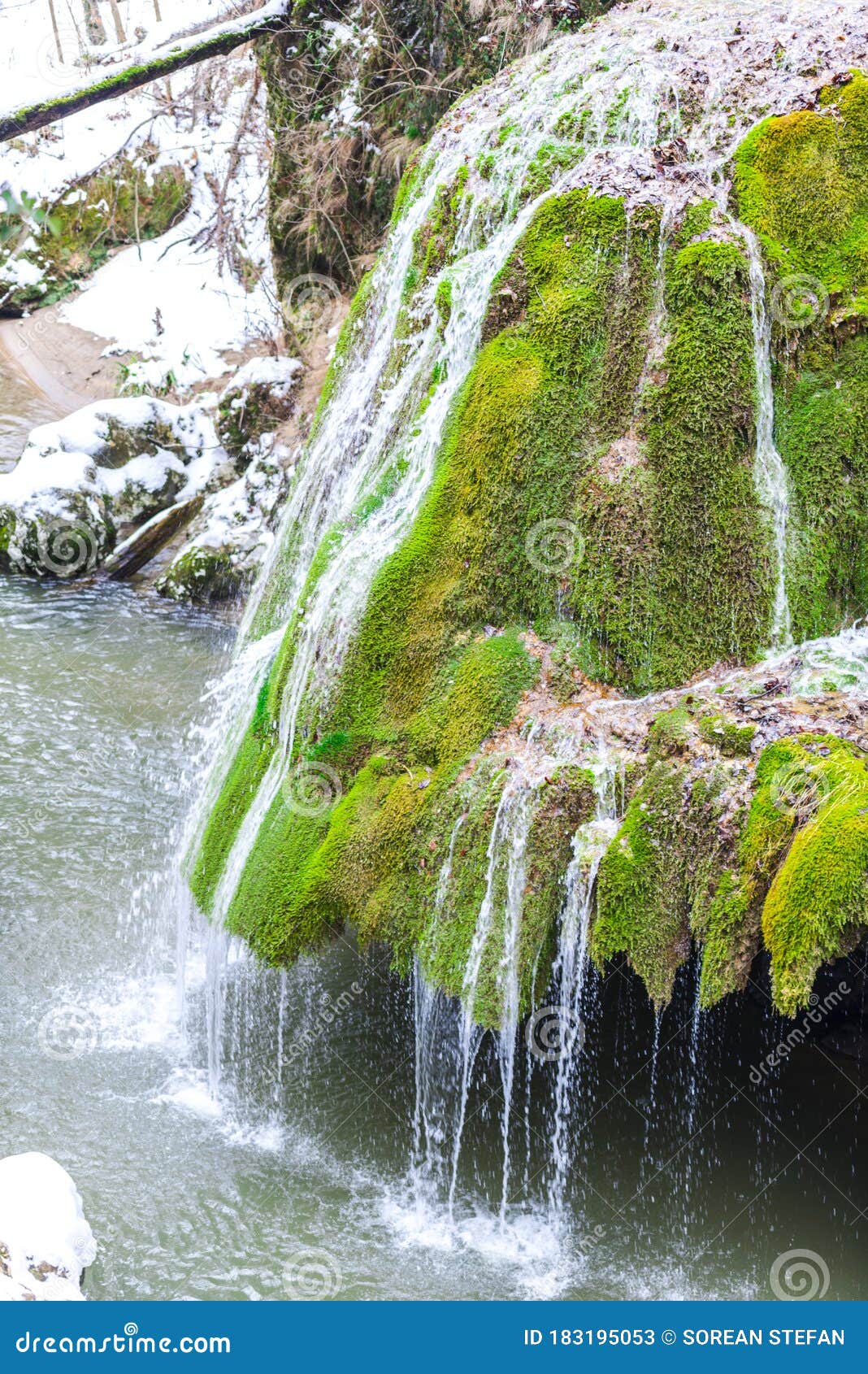 Amazing Bigar Waterfall , Romania Stock Image - Image of magical ...
