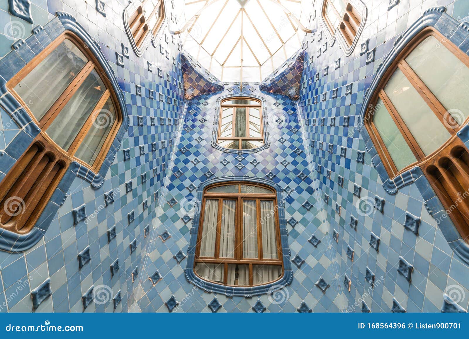 Amazing Building With Unique Shapes Editorial Image | CartoonDealer.com ...