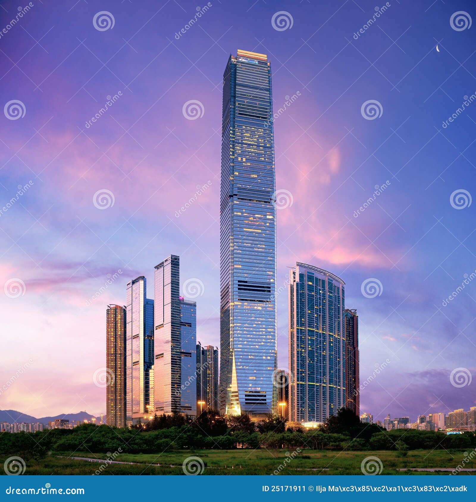 Amazing Cityscape of HongKong Stock Image - Image of city, manhattan ...