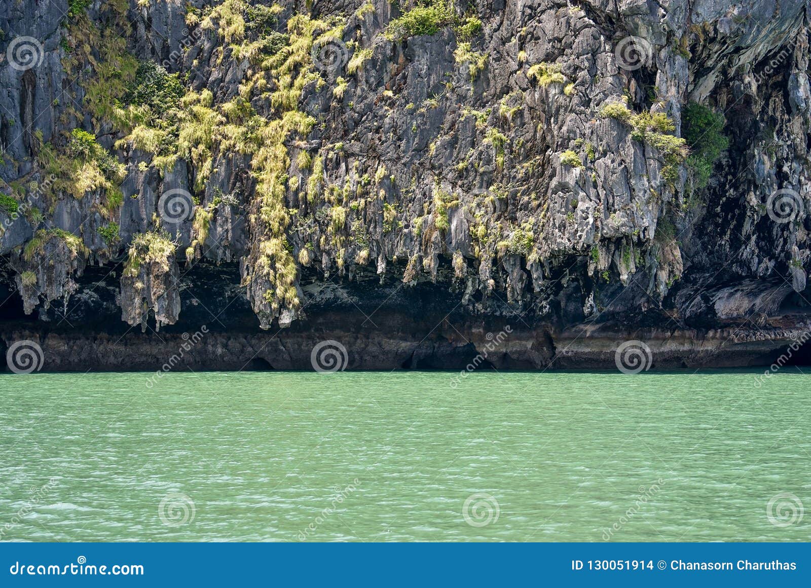 Amazing Cliffs and Limestone Mountains Stock Photo - Image of ocean ...