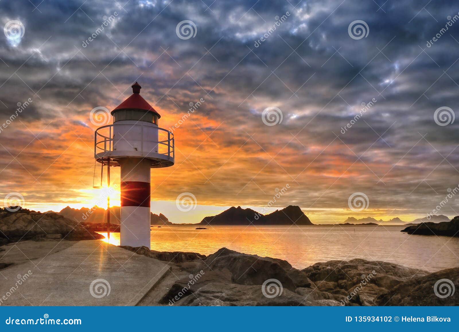 Lighthouse stock photo. Image of atlantic, scenic, amazing - 135934102