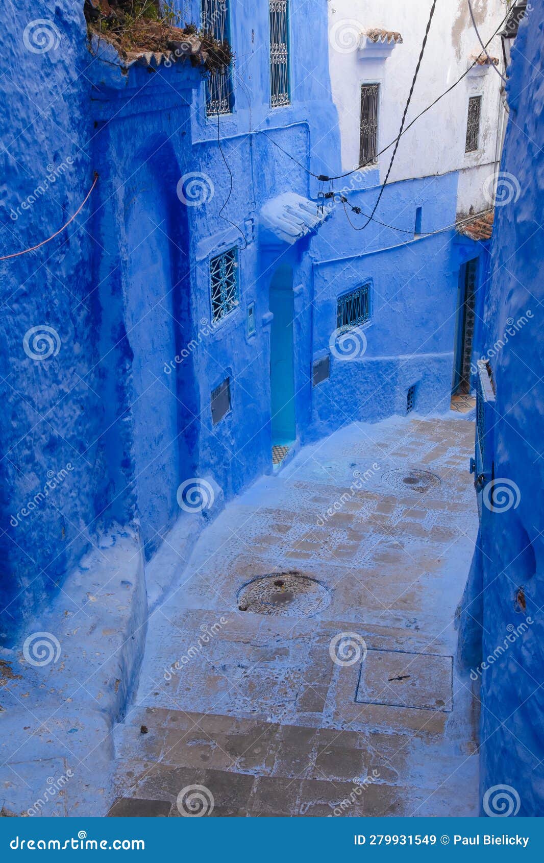 The Amazing Colors in Chefchaouen, Morocco. Editorial Stock Image ...