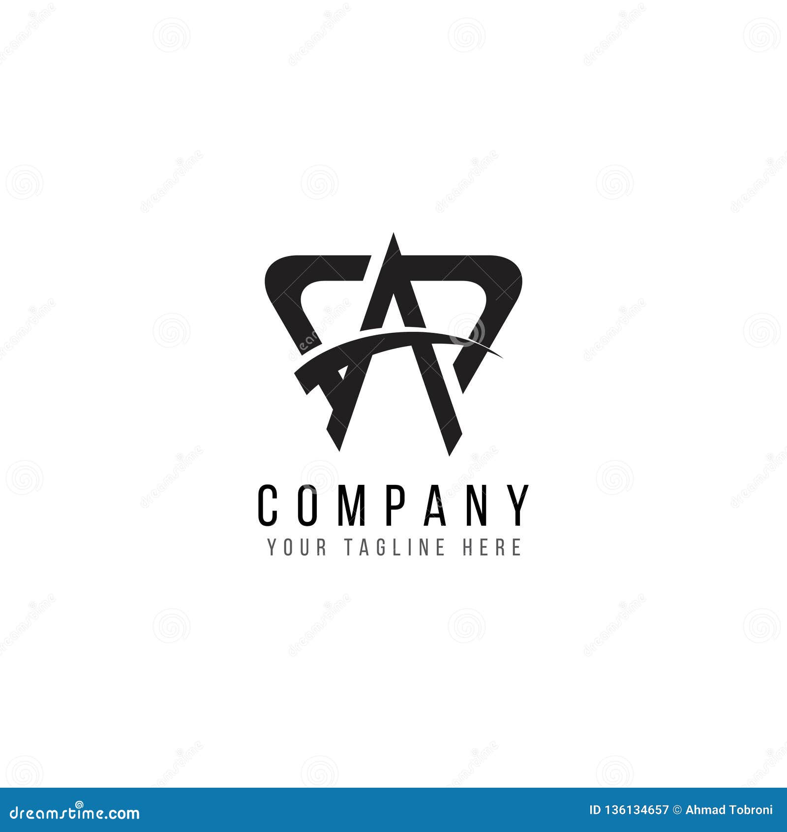 Amazing Company Logo Vector Design Illustration Stock Vector ...