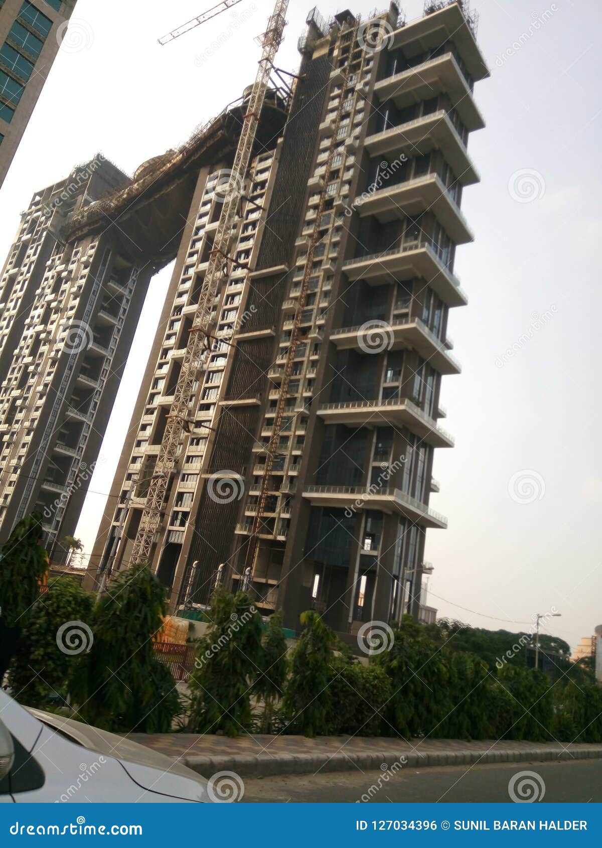 AMAZING CONSTRUCTION stock photo. Image of amazing, building - 127034396