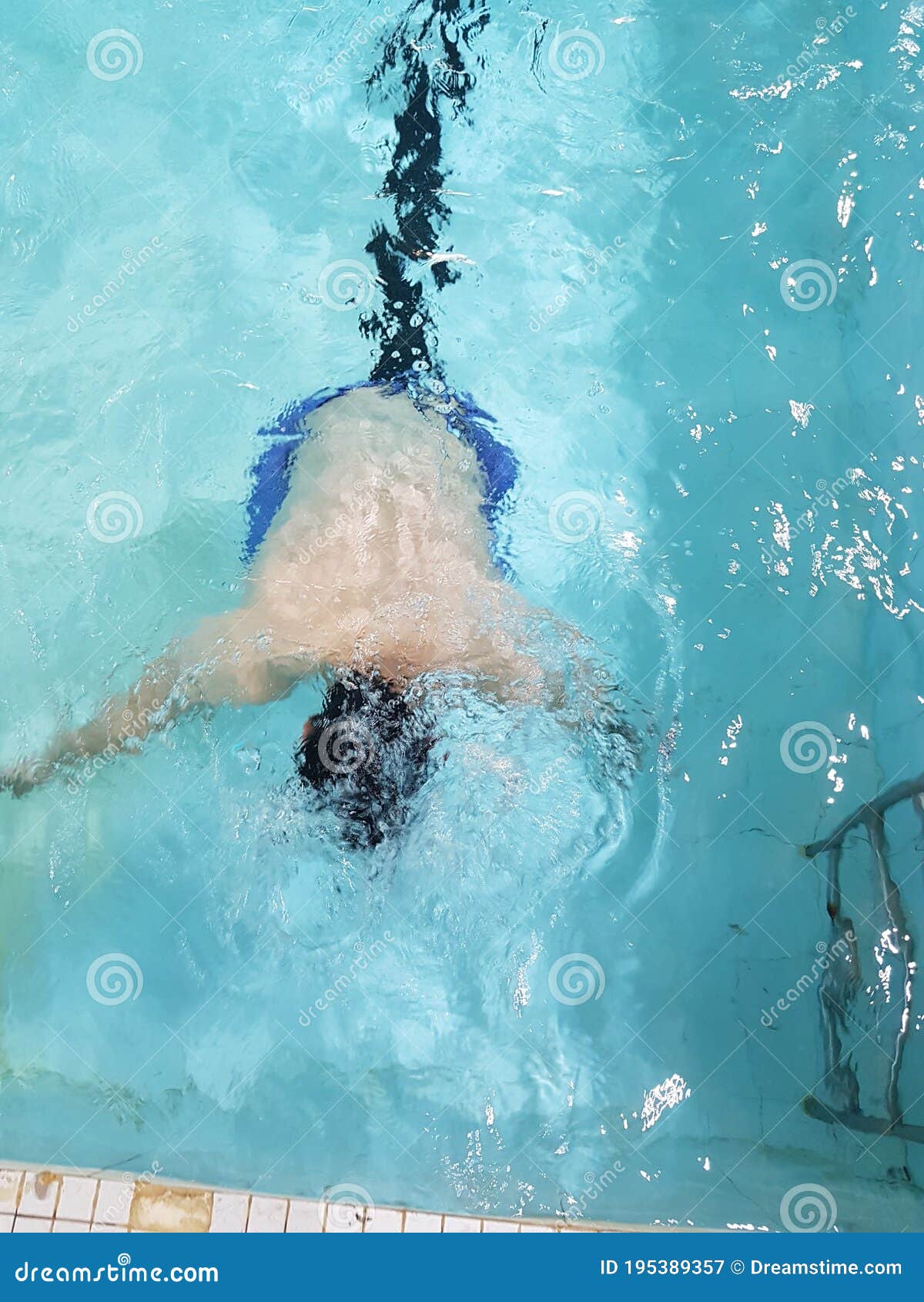 Amazing Cool Pool swimming stock image. Image of nature - 195389357