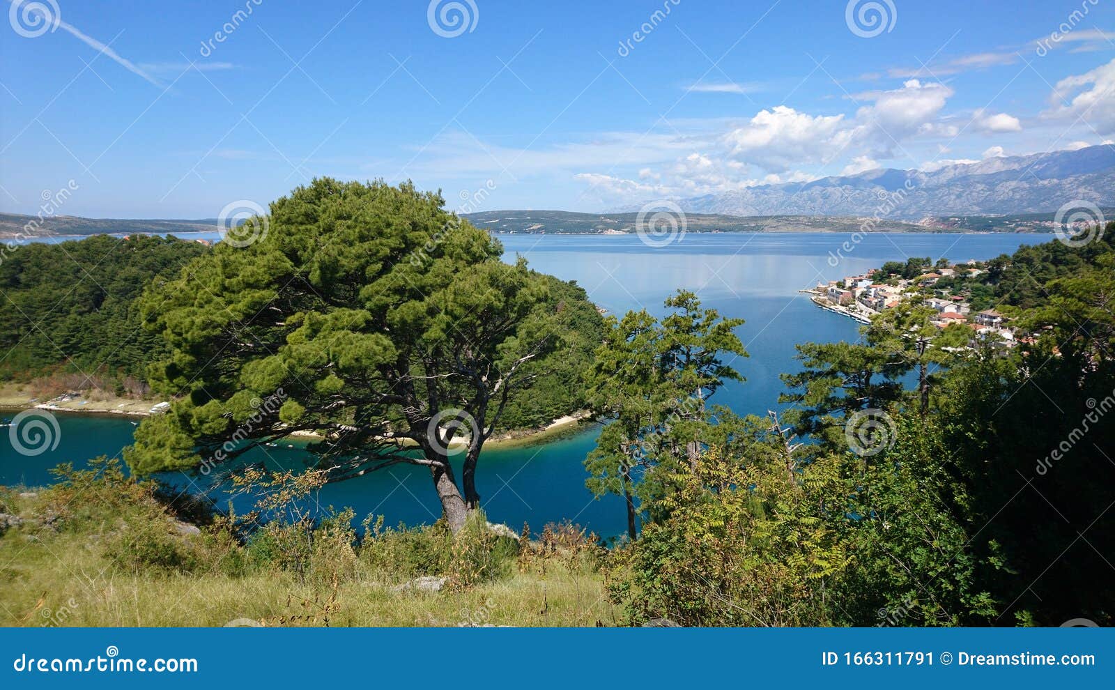 Amazing Croatian landscape stock image. Image of peace - 166311791