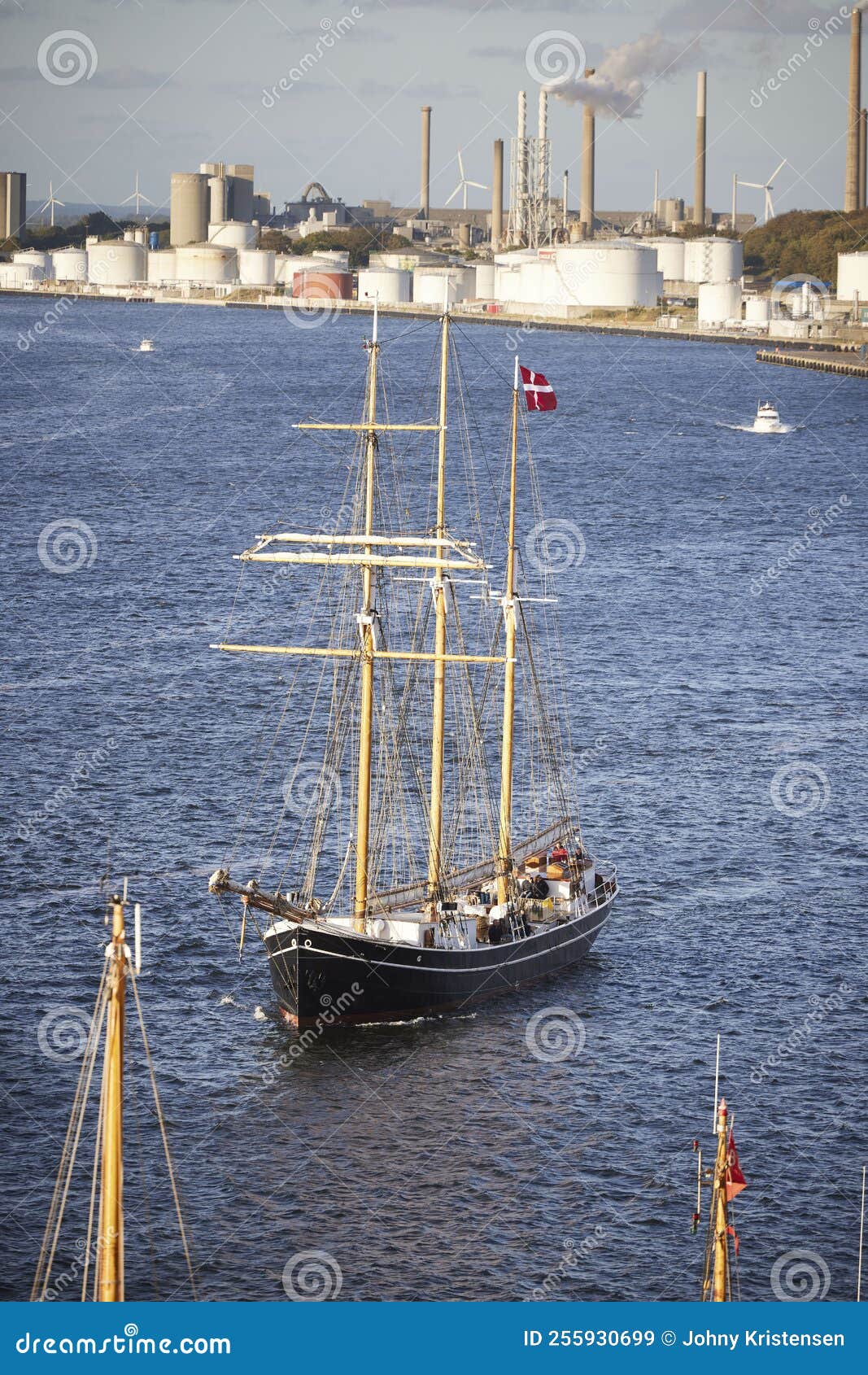 Amazing Danish Ship from Tall Ship Race Editorial Stock Image - Image ...