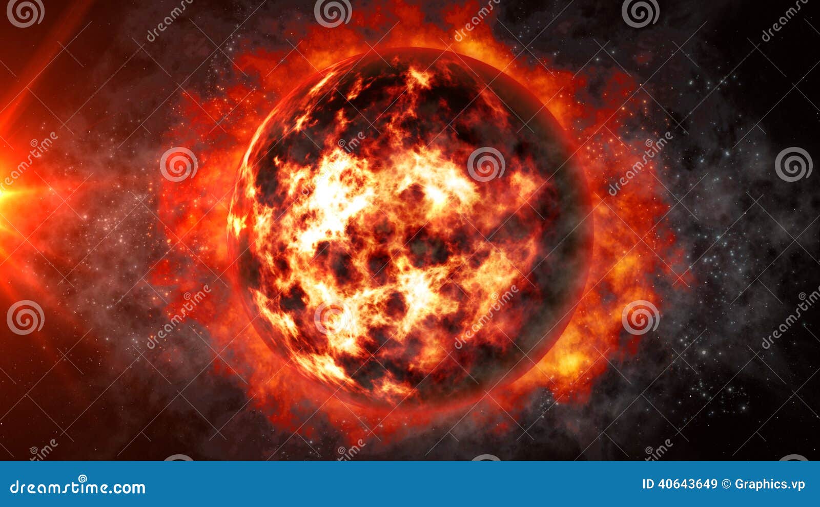 Dead Planet Earth Stock Photography | CartoonDealer.com #16312268