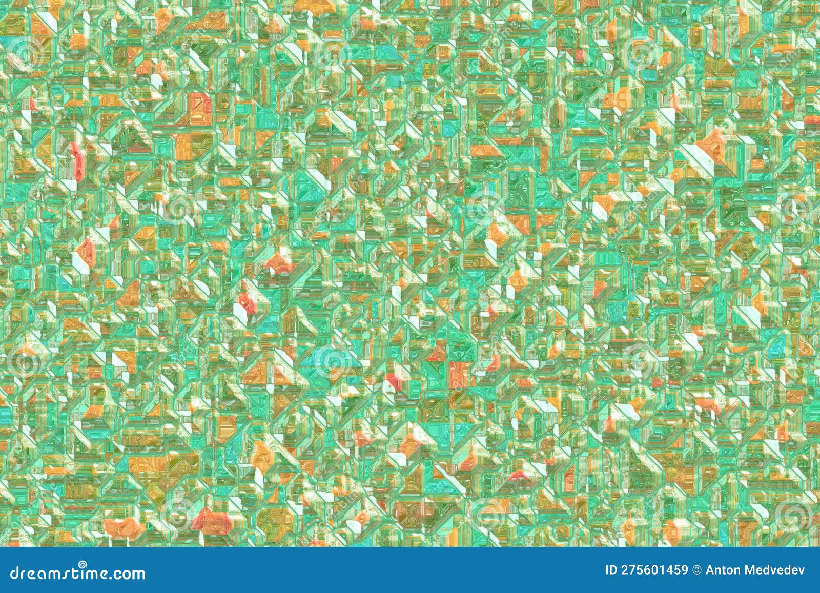 Amazing Digital Crystal Template Cg Backdrop Illustration Stock Image ...