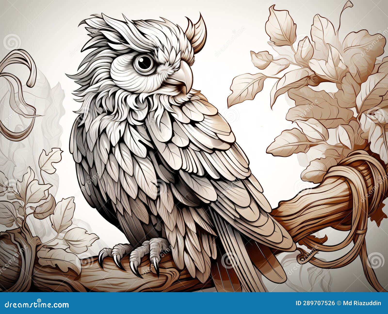 Amazing Eagle Outline Art stock illustration. Illustration of bird ...