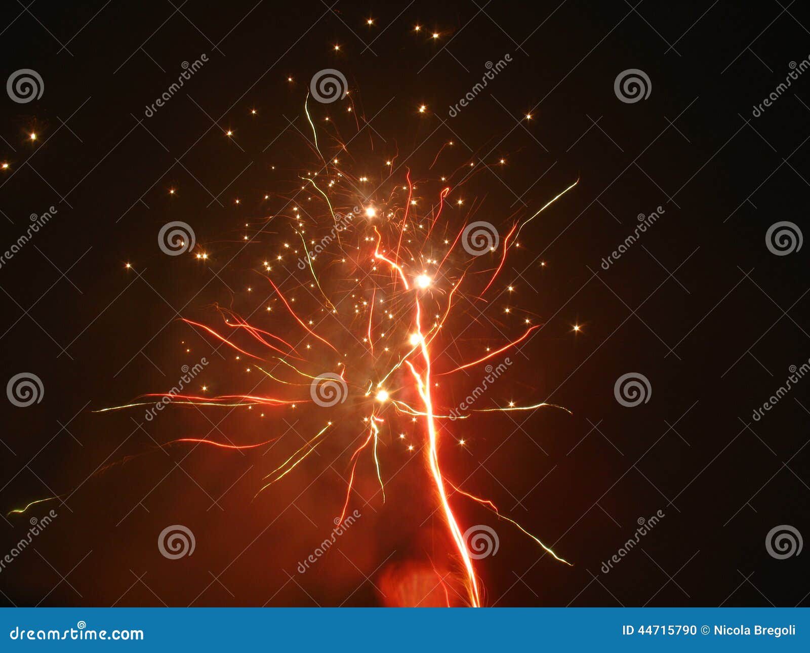 Amazing fireworks stock photo. Image of beautiful, sparkler - 44715790