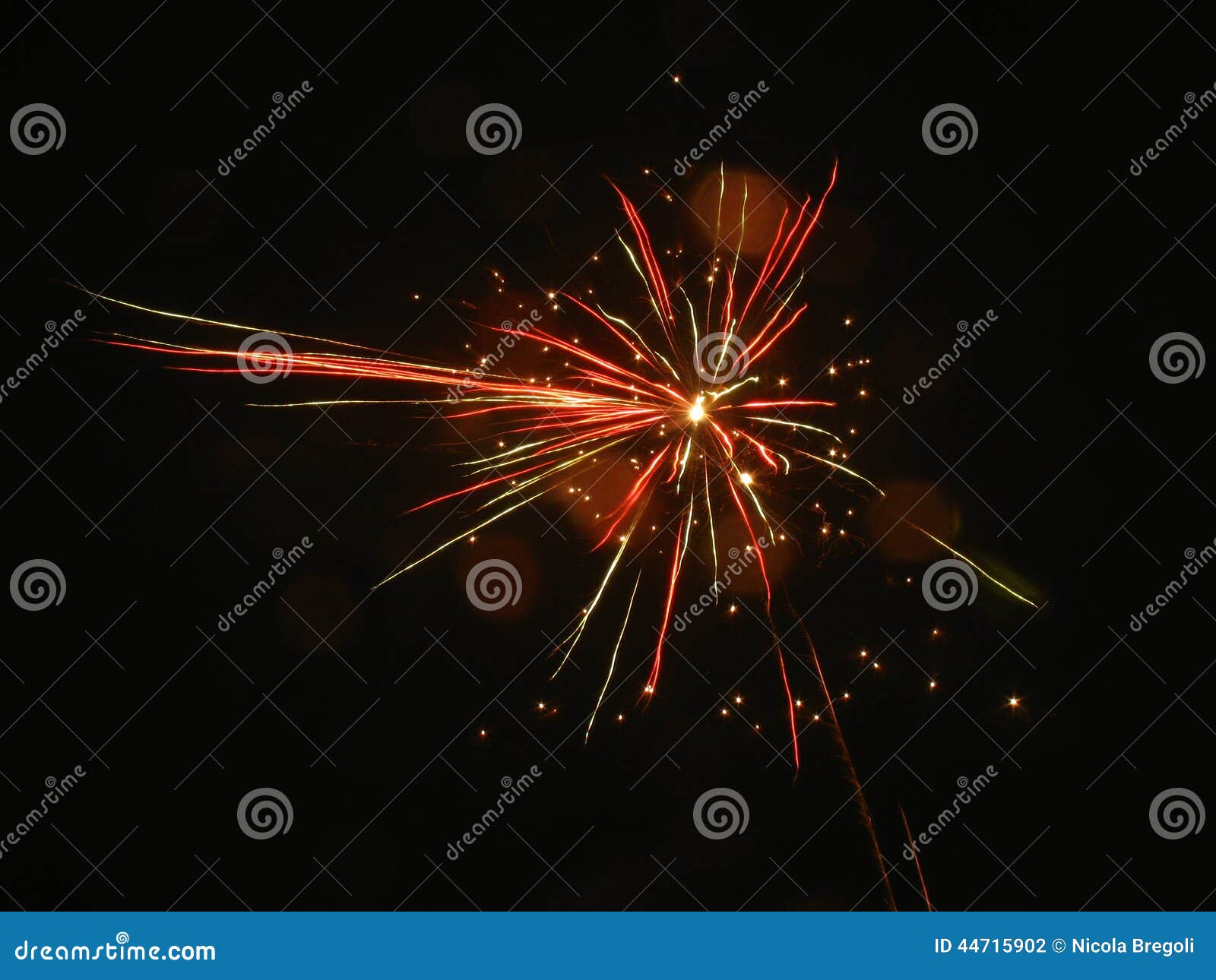 Amazing fireworks stock photo. Image of festival, dark - 44715902