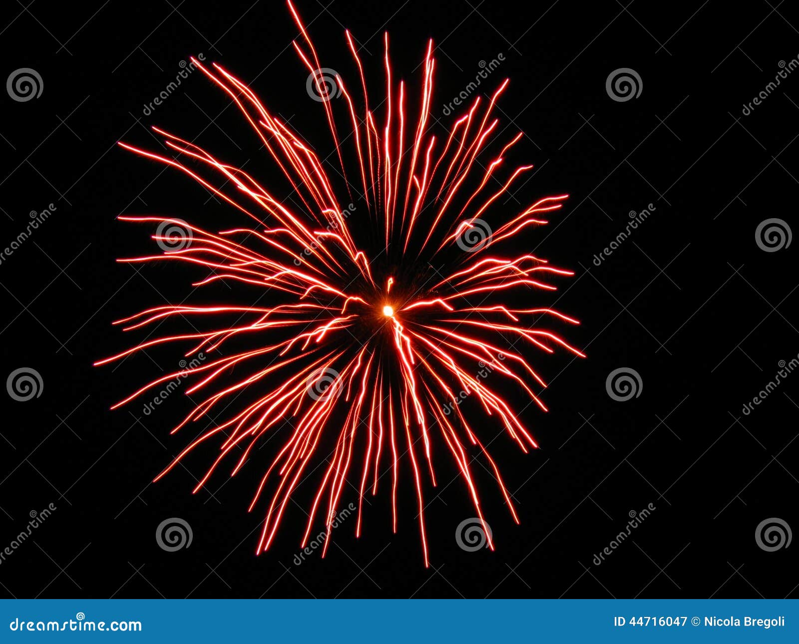 Amazing fireworks stock image. Image of event, midnight - 44716047