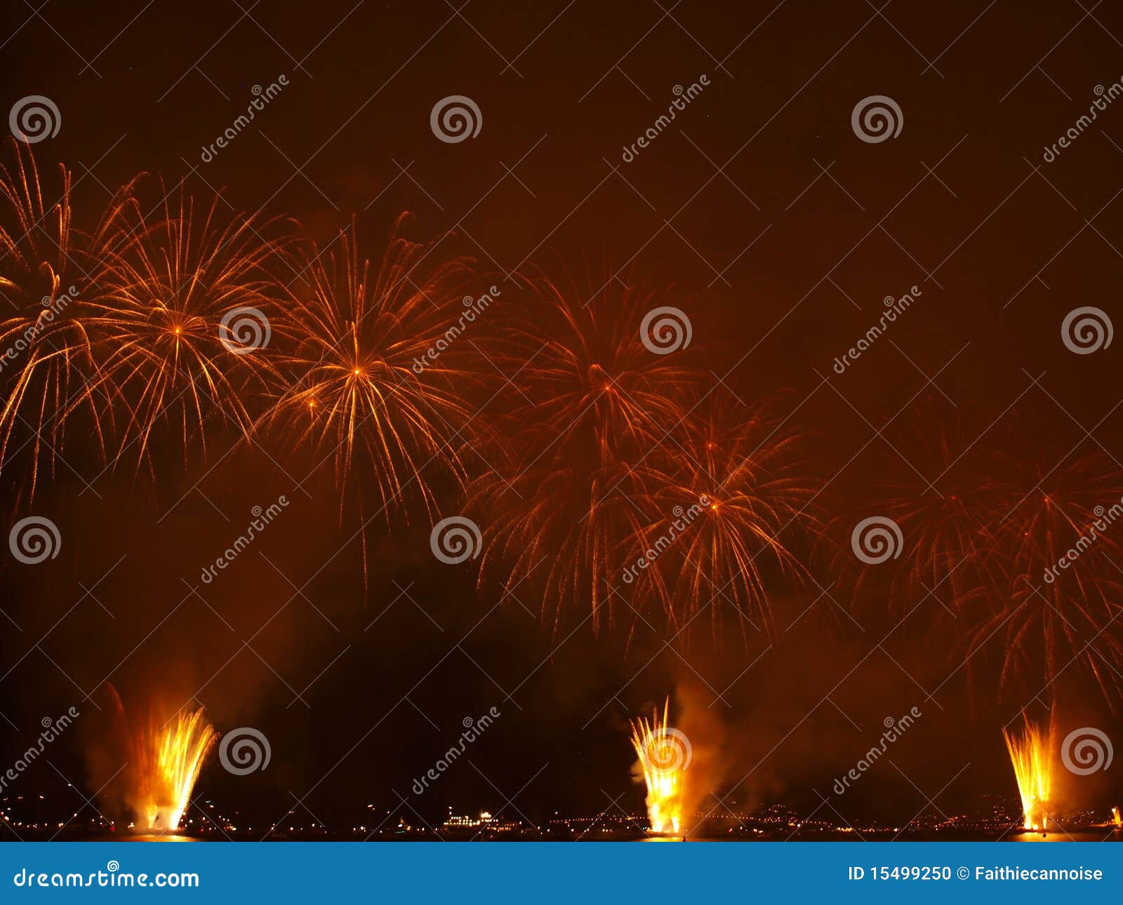 Amazing fireworks II stock photo. Image of fireworks - 15499250