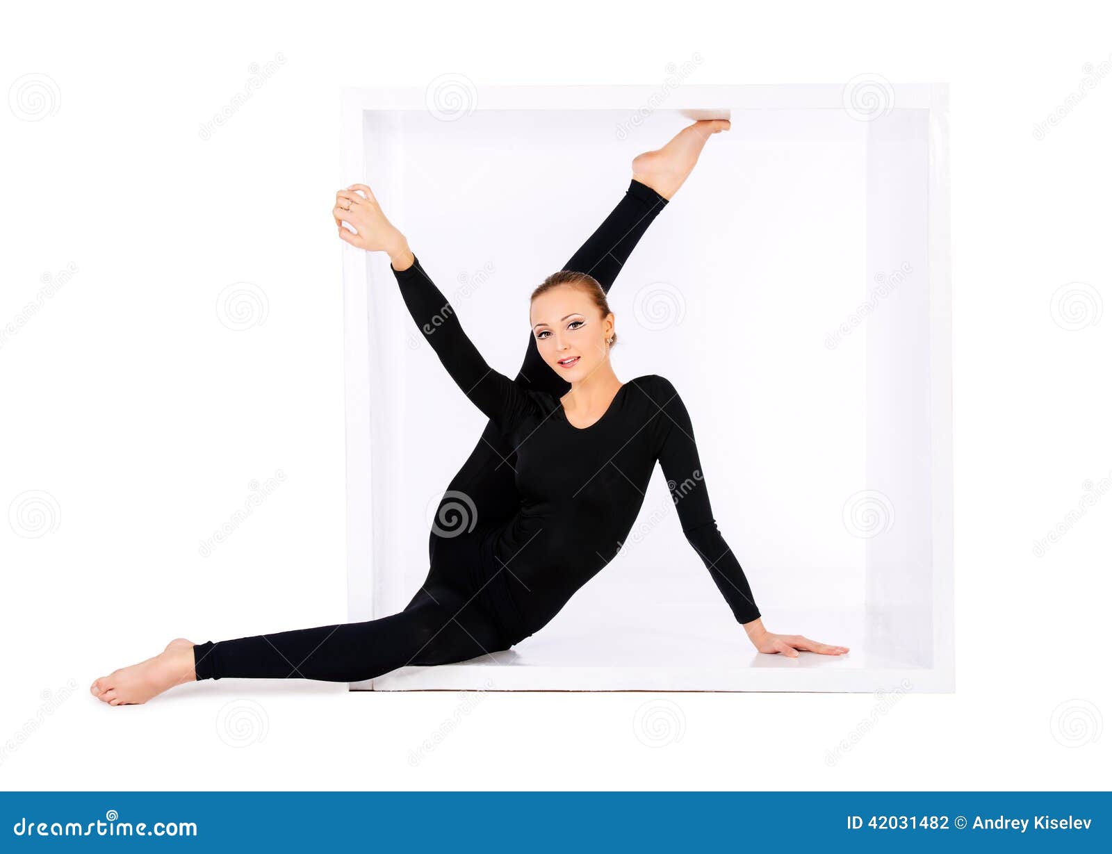Amazing flexibility stock photo. Image of gracefull, people - 42031482