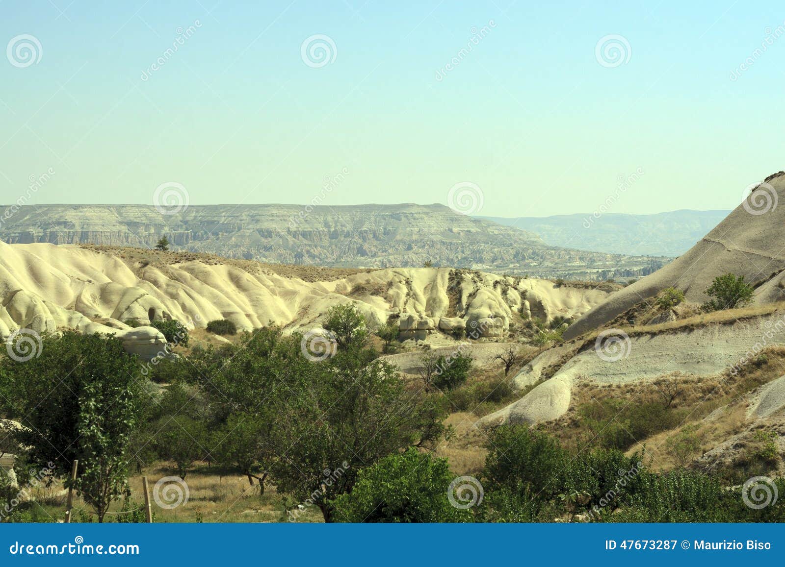 Amazing Geological Features in Cappadocia Stock Image - Image of alien ...