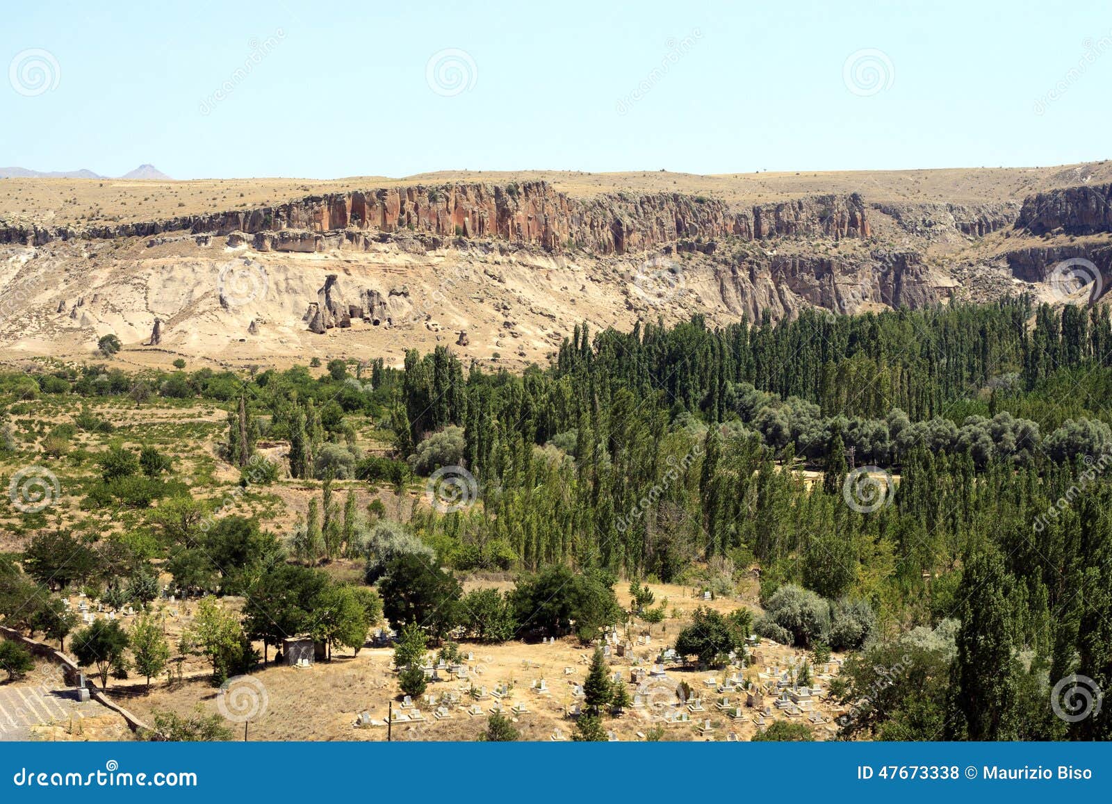 Amazing Geological Features in Cappadocia Stock Photo - Image of ...