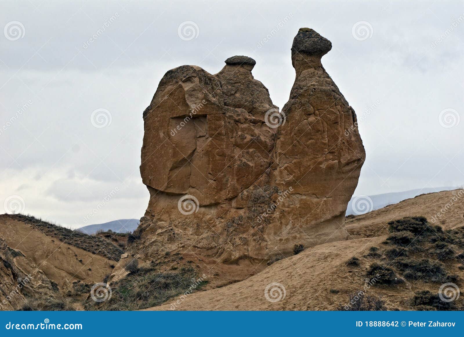 Amazing Geological Features in Dervent Valley. Stock Photo - Image of ...