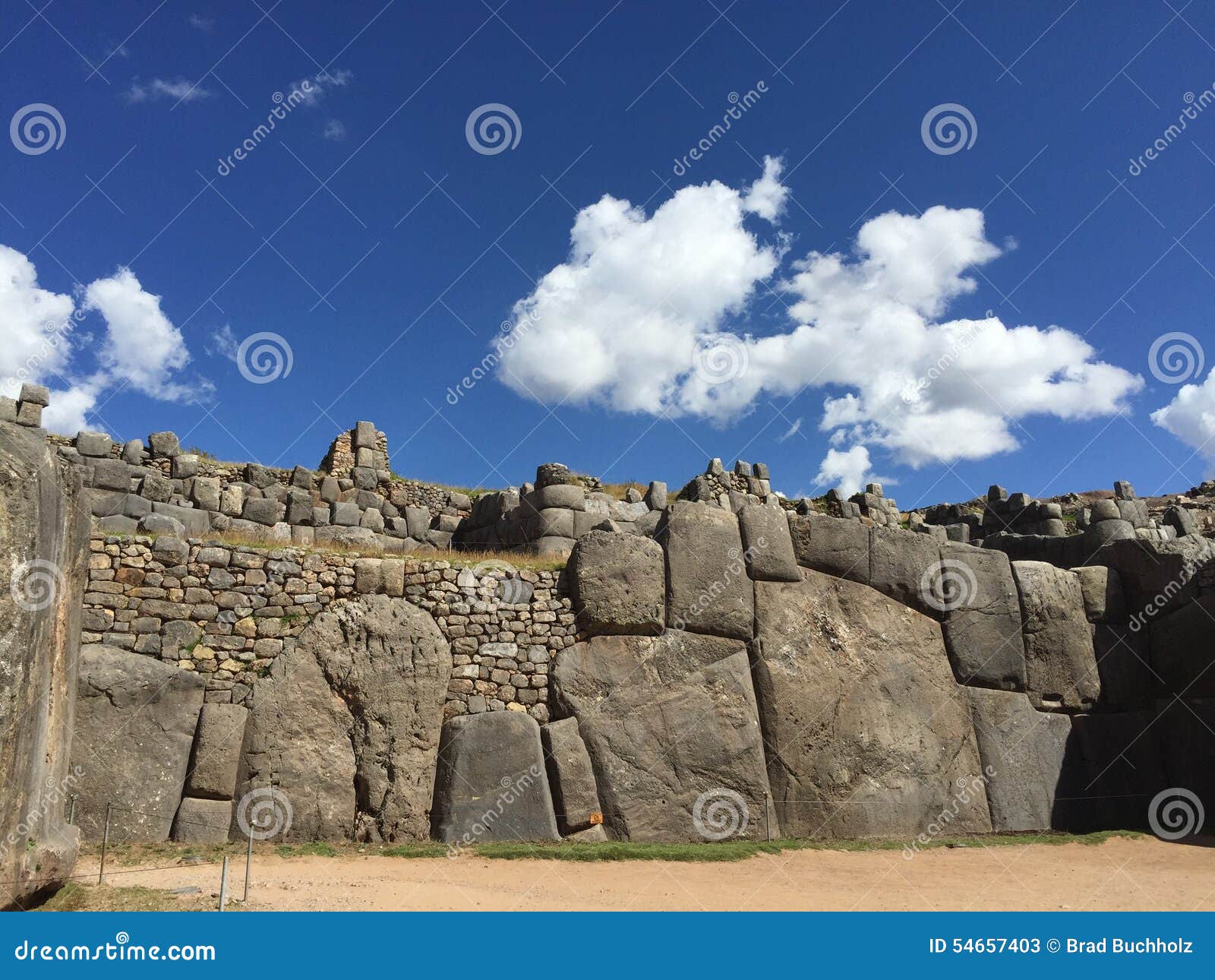 Amazing Giant Stones Wall in Peru Stock Image - Image of religious ...