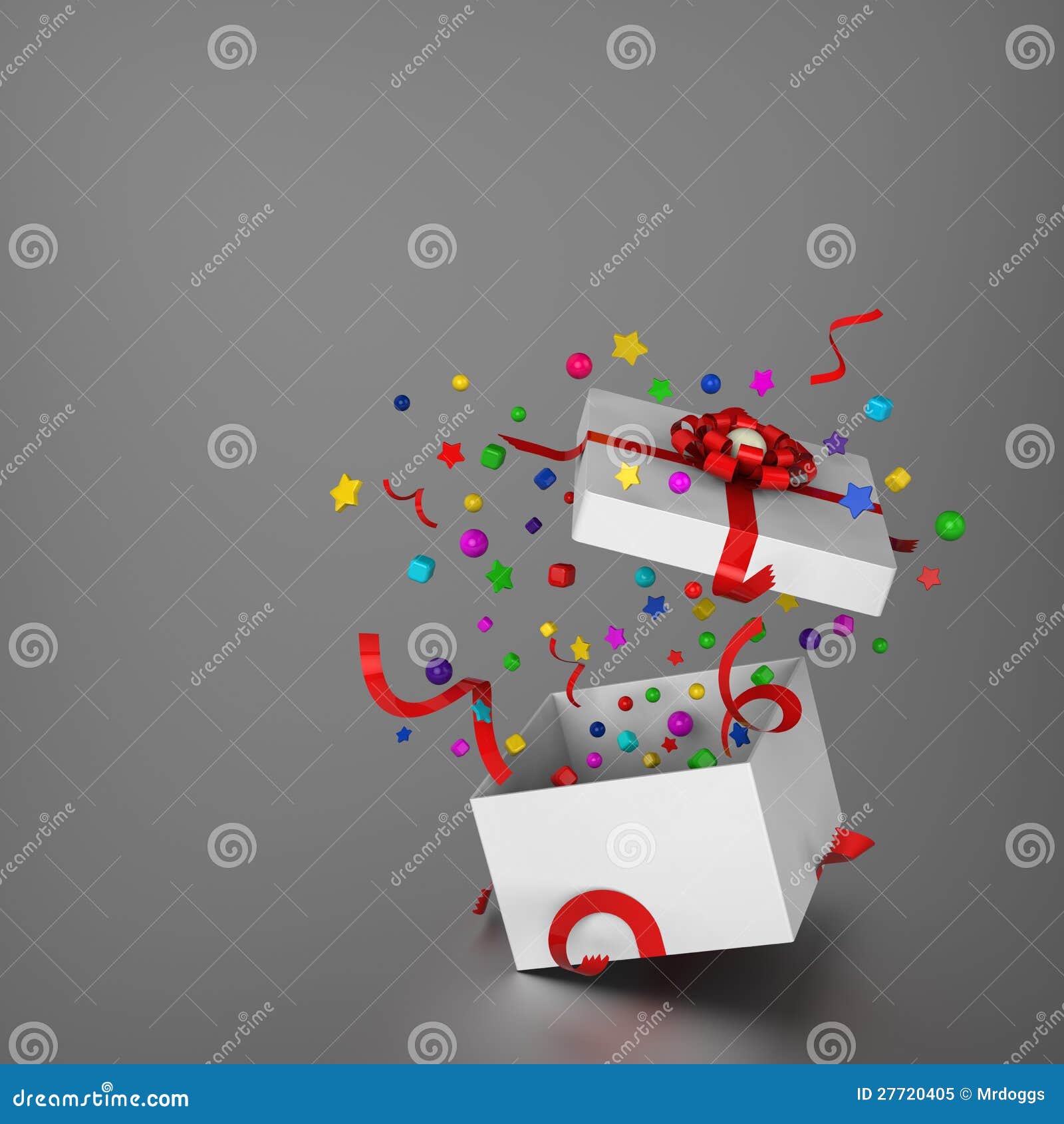 Amazing gift box stock illustration. Illustration of ribbon - 27720405