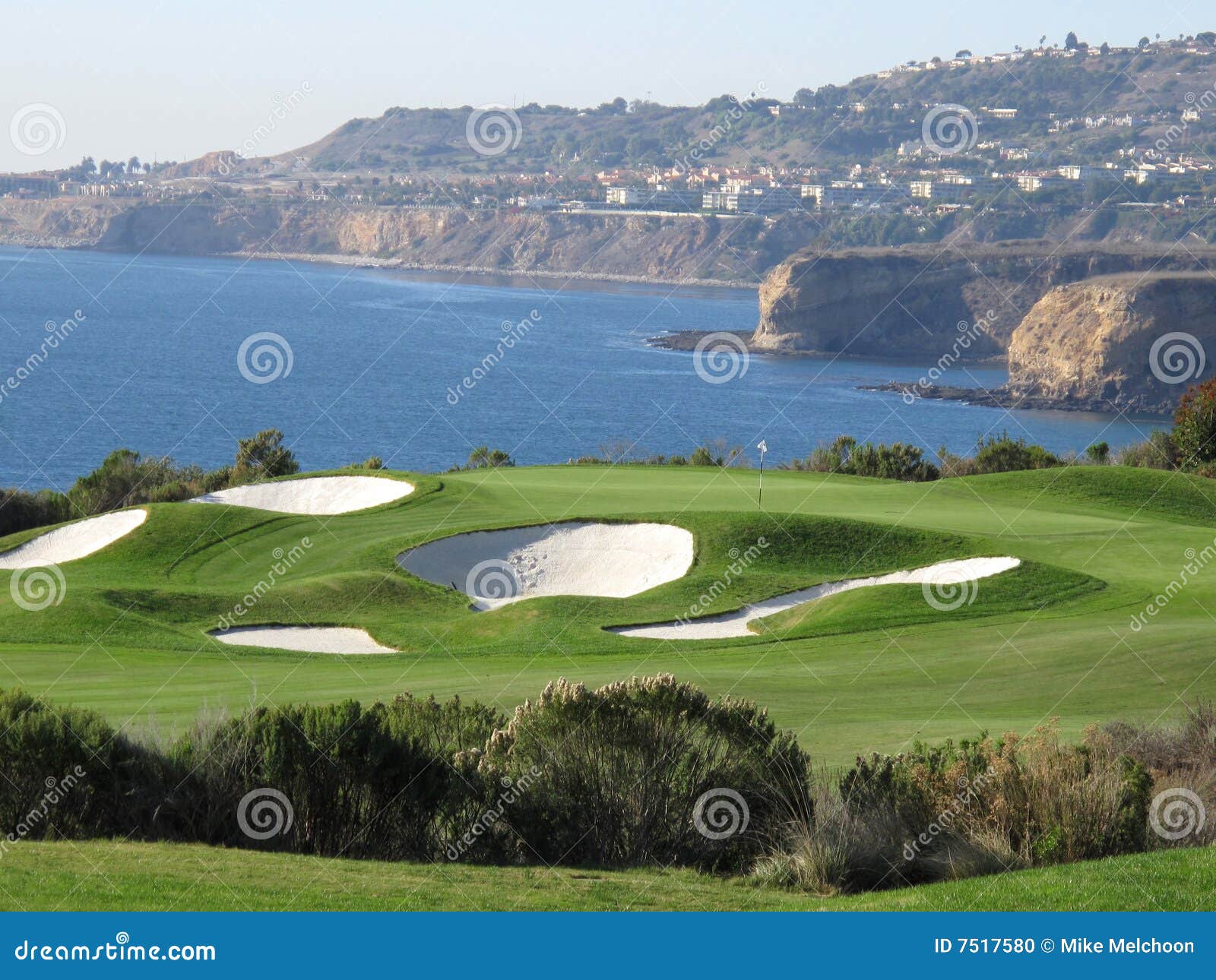 Amazing Golf Hole stock photo. Image of country, sport - 7517580