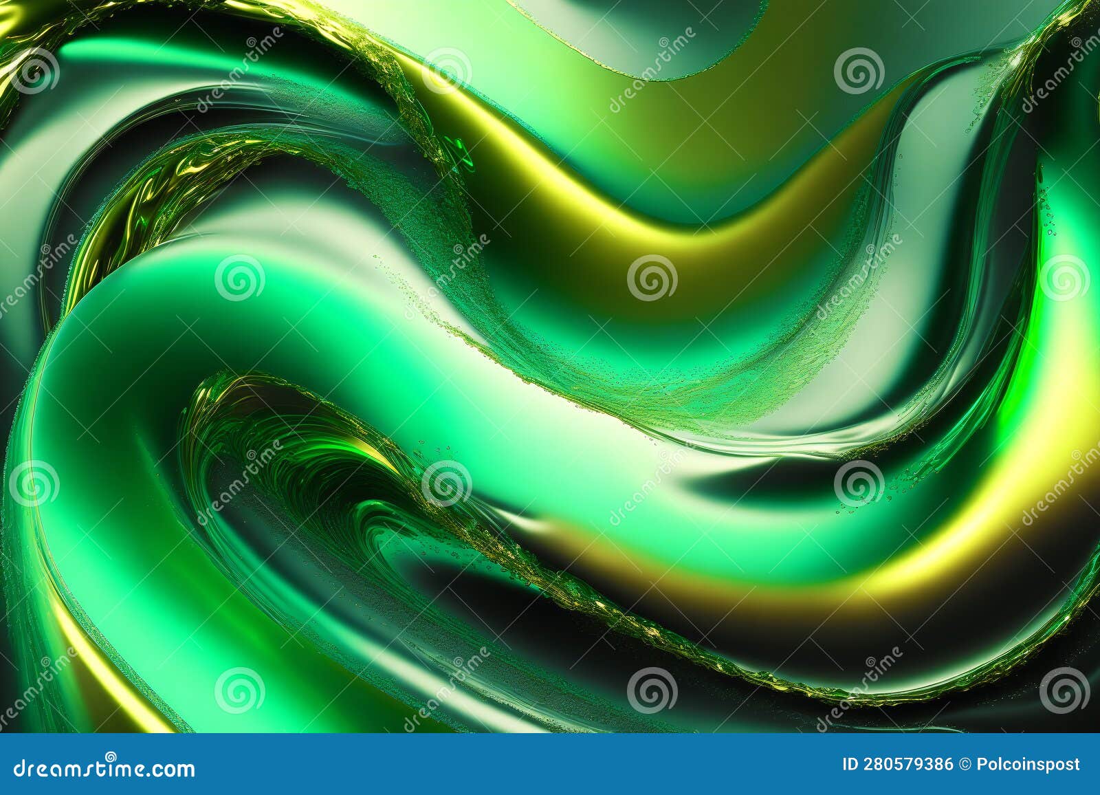 An Amazing Green Background. Emerald Symphony. the Mesmerizing Green ...