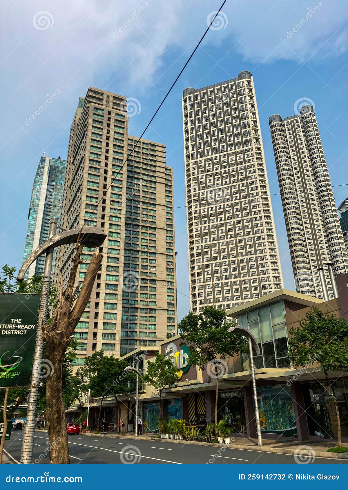 Amazing High Buildings in Makati Stock Photo - Image of buildings, high ...