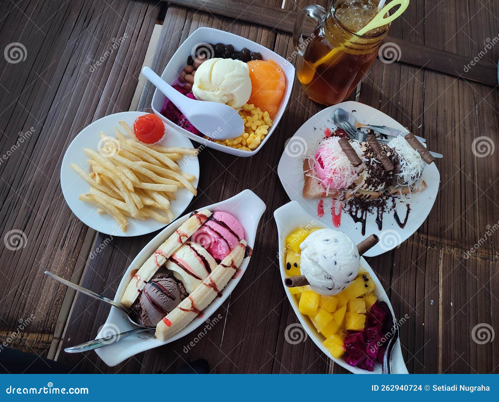 Amazing Ice cream stock photo. Image of brunch, drink - 262940724