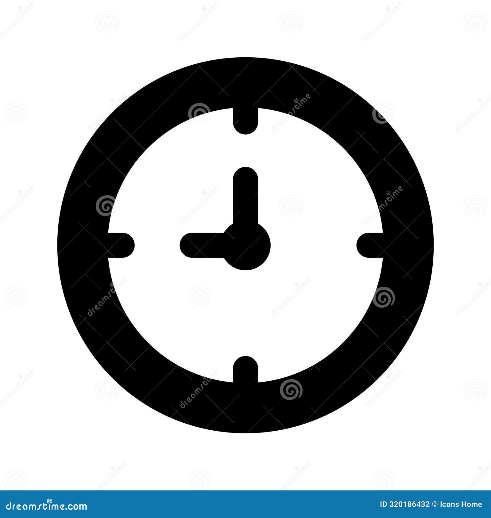 Amazing Icon of Clock in Modern Design Style Stock Vector ...