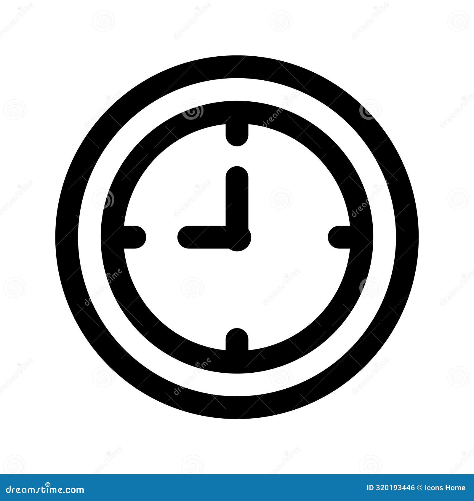 Amazing Icon of Clock in Modern Design Style Stock Vector ...
