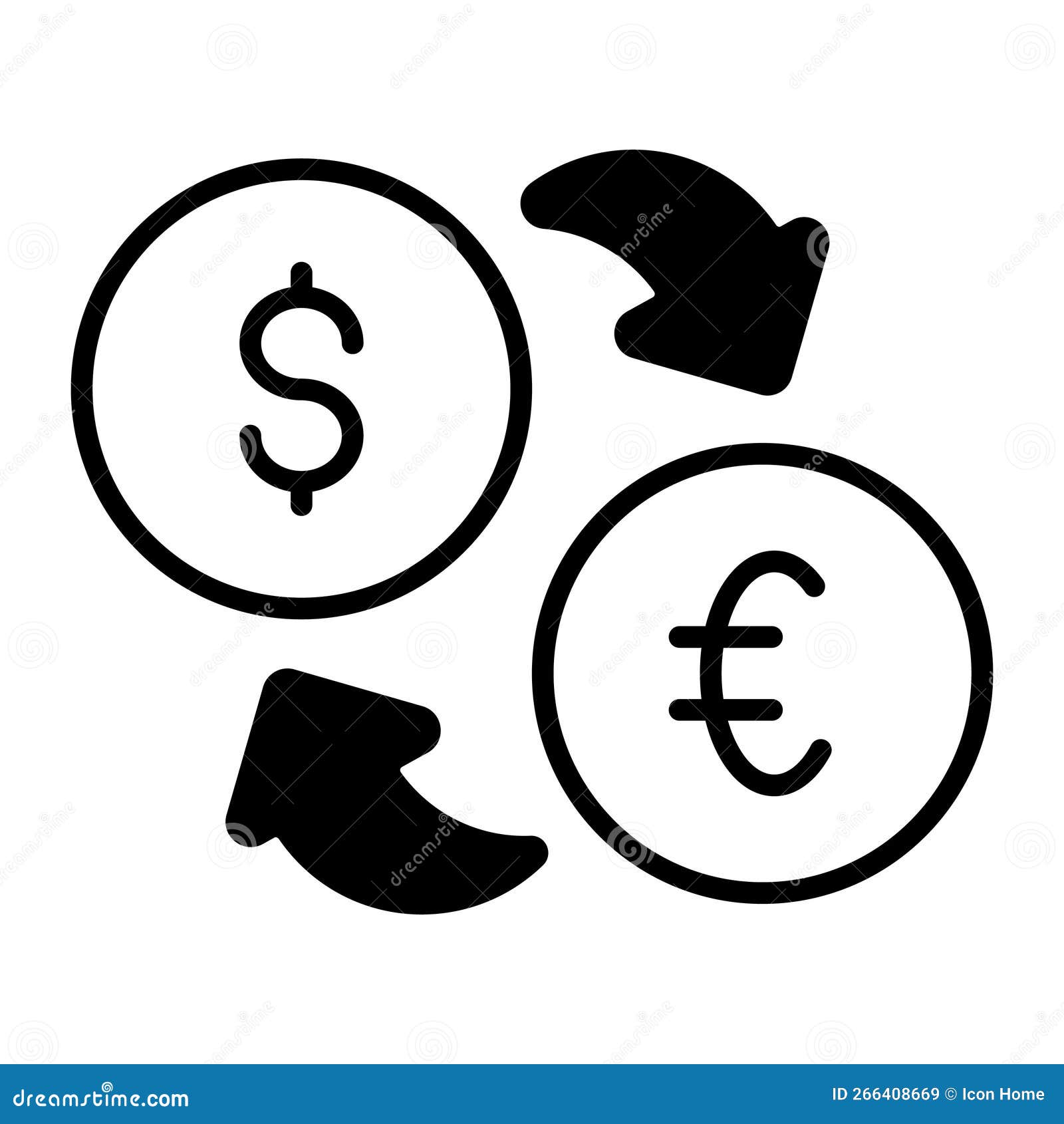 An Amazing Icon of Money Exchange for Premium Use Stock Vector ...