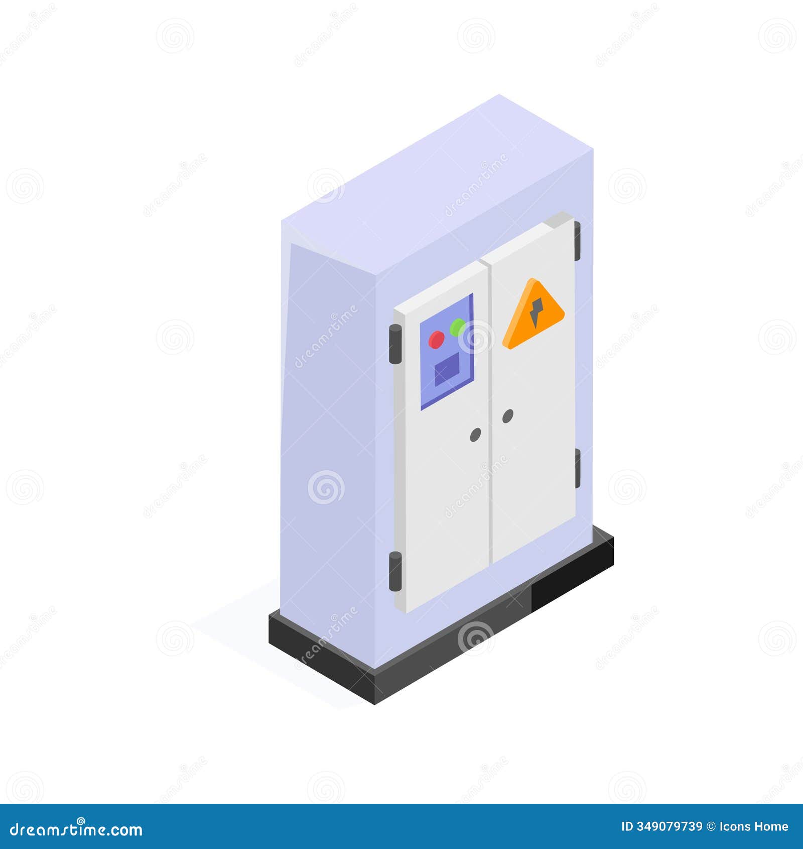 An Amazing Icon of Power Distribution Control Panel for Managing ...
