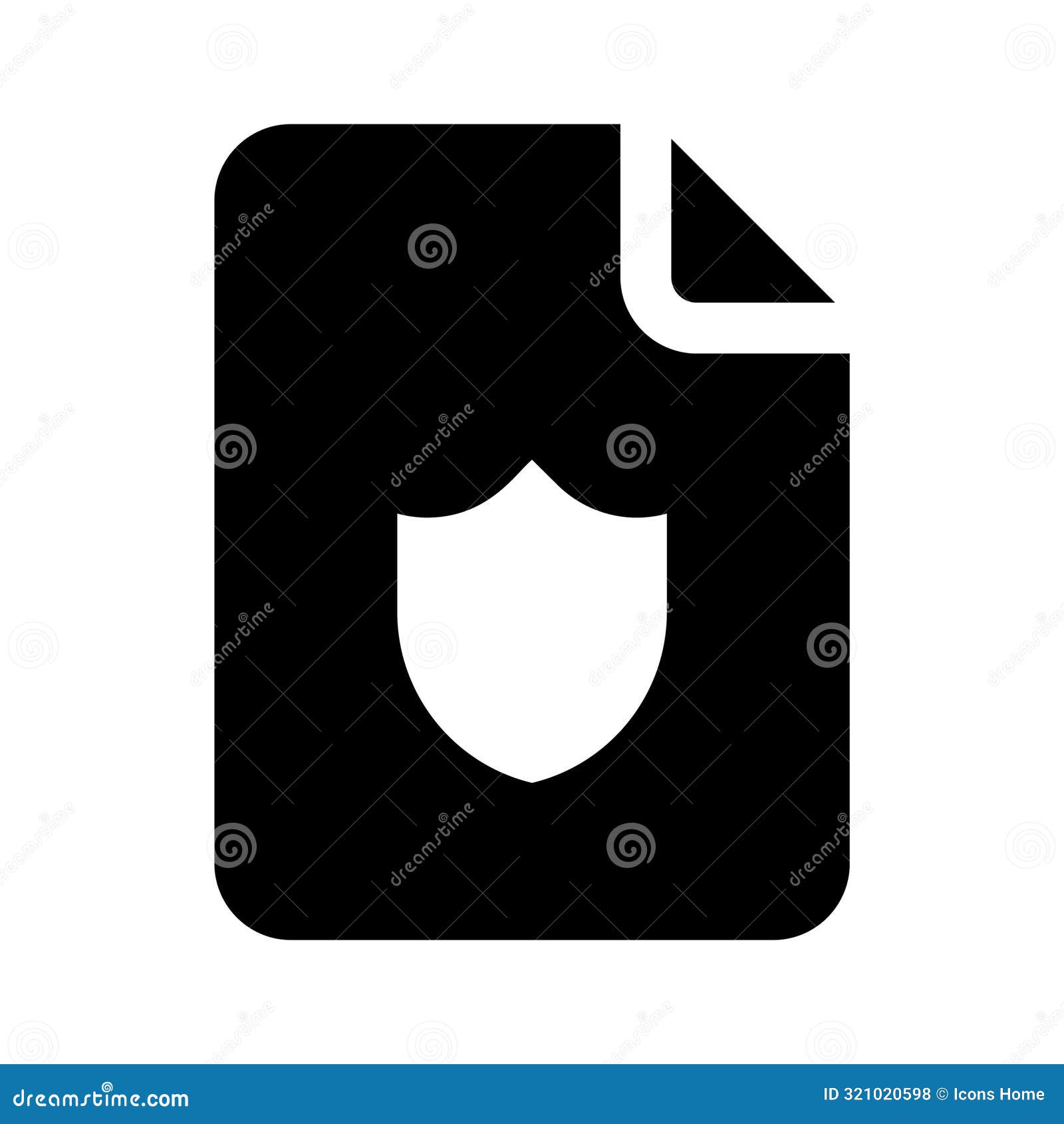 Amazing Icon of Secure Document, Ready To Use Vector Stock Vector ...