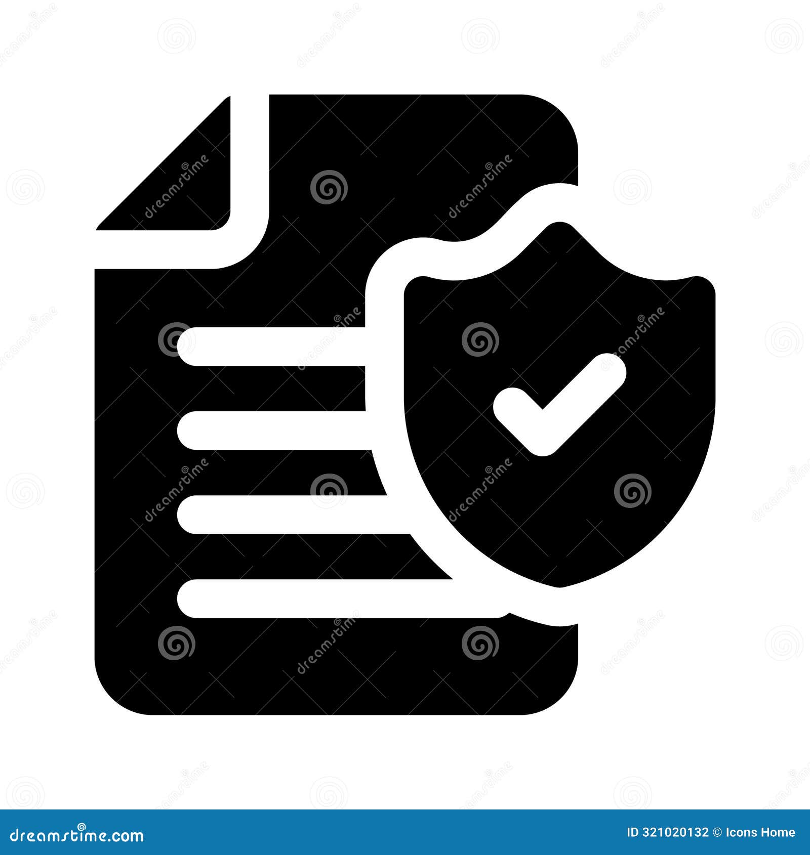Amazing Icon of Secure Document, Ready To Use Vector Stock Vector ...
