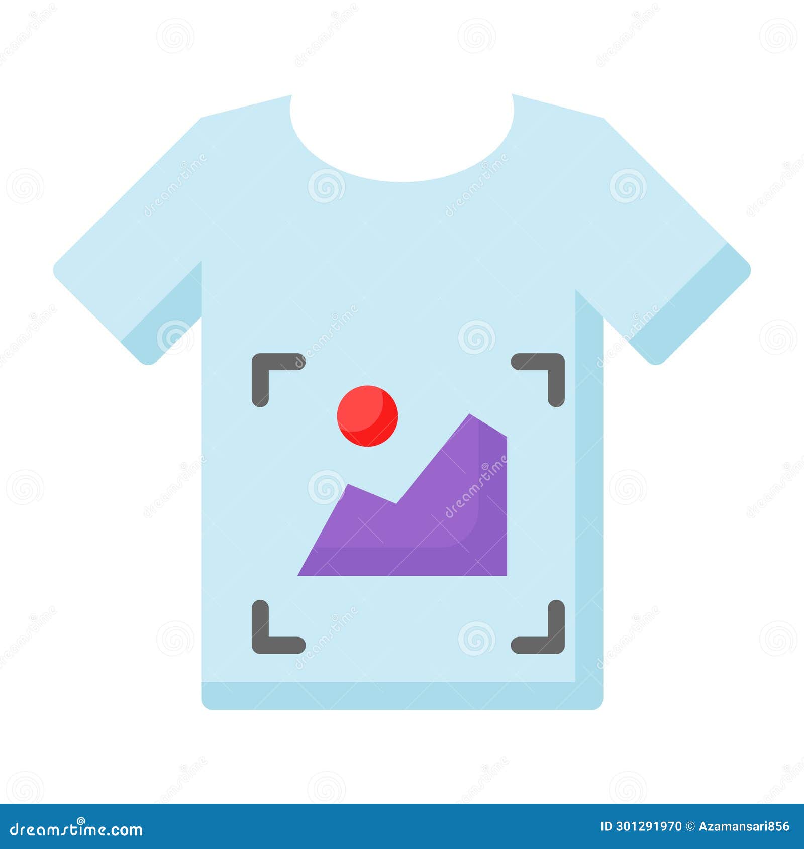 An Amazing Icon of T Shirt Design, T Shirt Printing Vector Design Stock ...