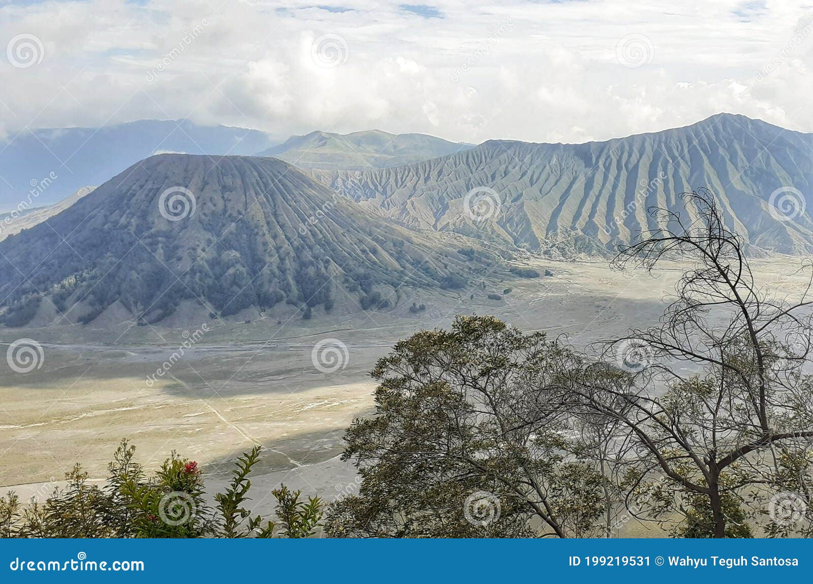 Amazing Landscape Mount Bromo in the Morning Stock Image - Image of ...