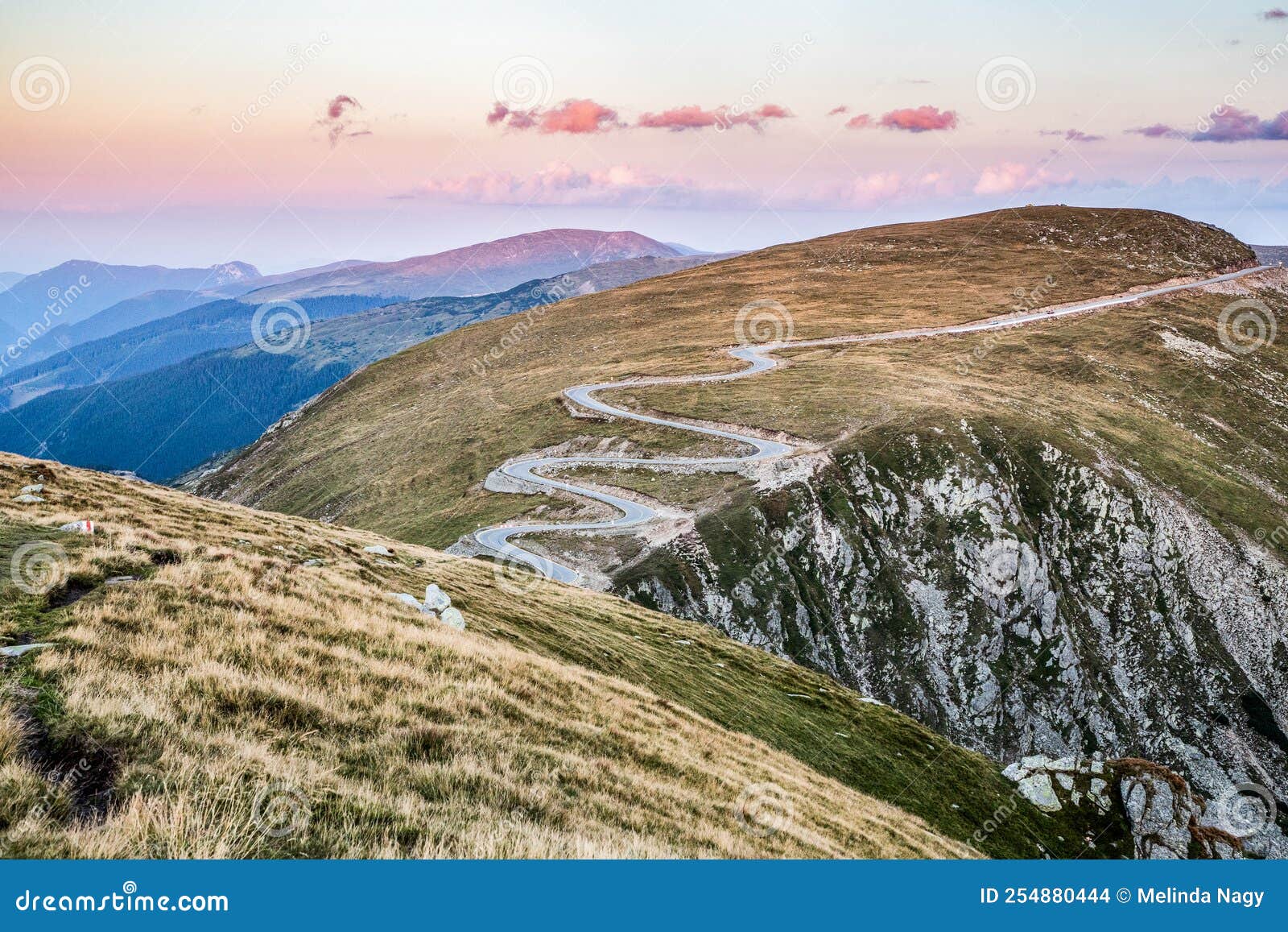 Amazing Landscape in Parang Mountains Transalpina Stock Photo - Image ...
