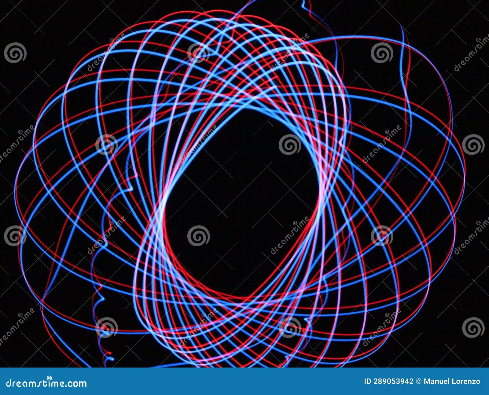 Amazing Led Laser Light Beam Color Rapid Figures Stock Photo - Image of ...