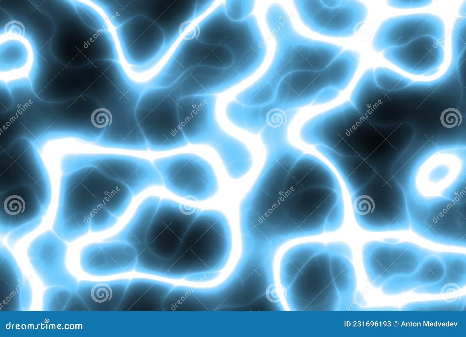 Artistic Light Blue Fluorescent Lighting Digital Drawn Texture ...
