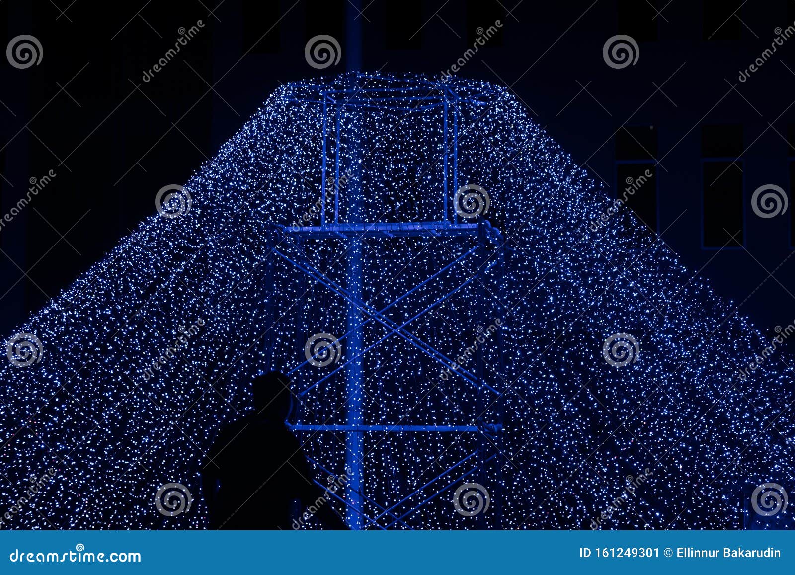 Amazing light festival stock image. Image of abstract - 161249301